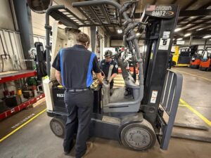 Forklift Overhead Guards – Thompson and Johnson